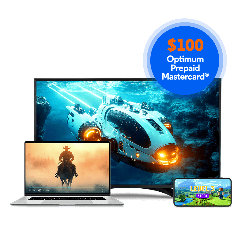 Paquetes de Optimum TV con Cloud DVR, On Demand, televisión por streaming