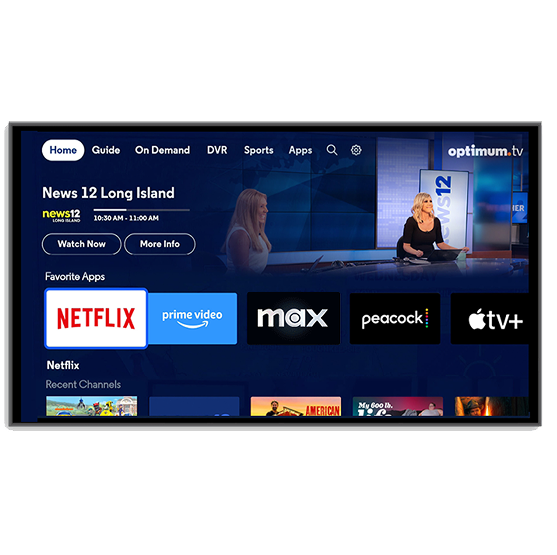 Optimum Stream TV | All-in-One Streaming Apps & Live TV