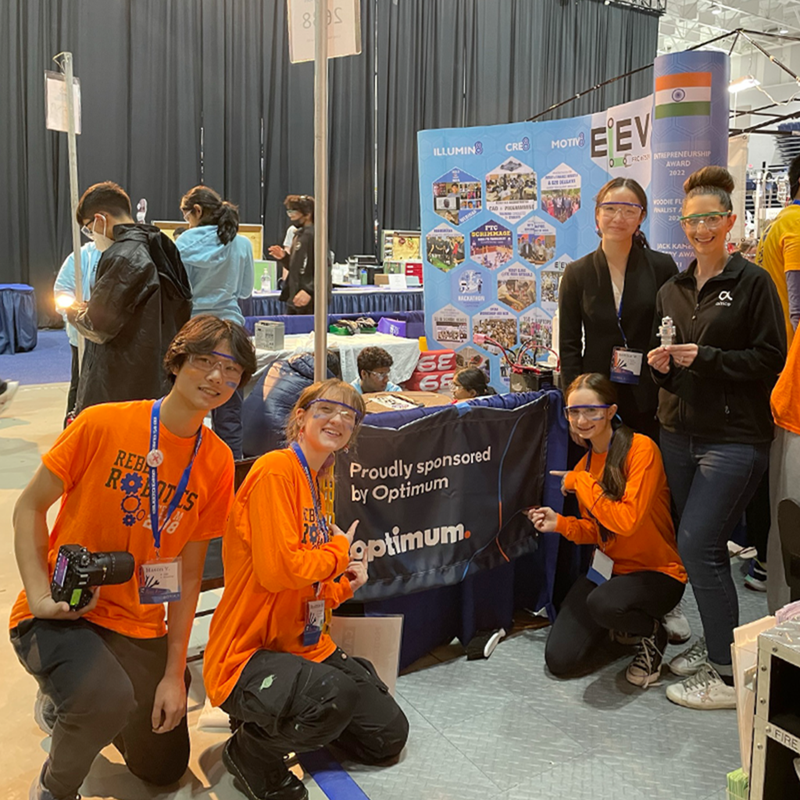 Optimum Supports FIRST Robotics Teams | Optimum